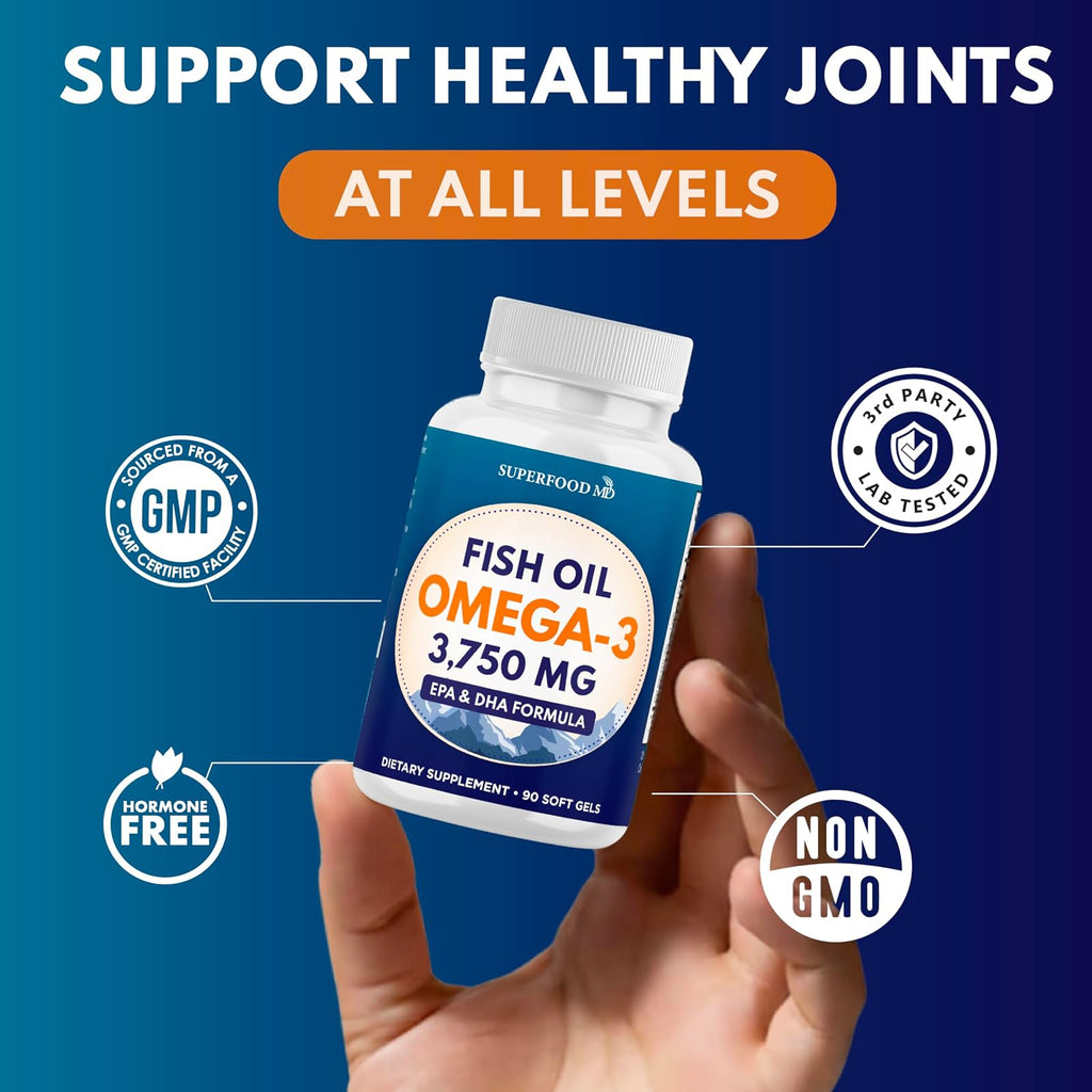 Premium fish oil for brain function