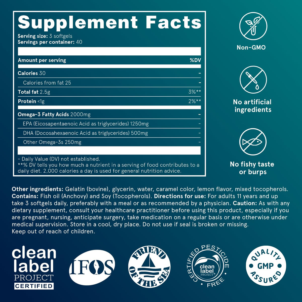 premium fish oil for heart health