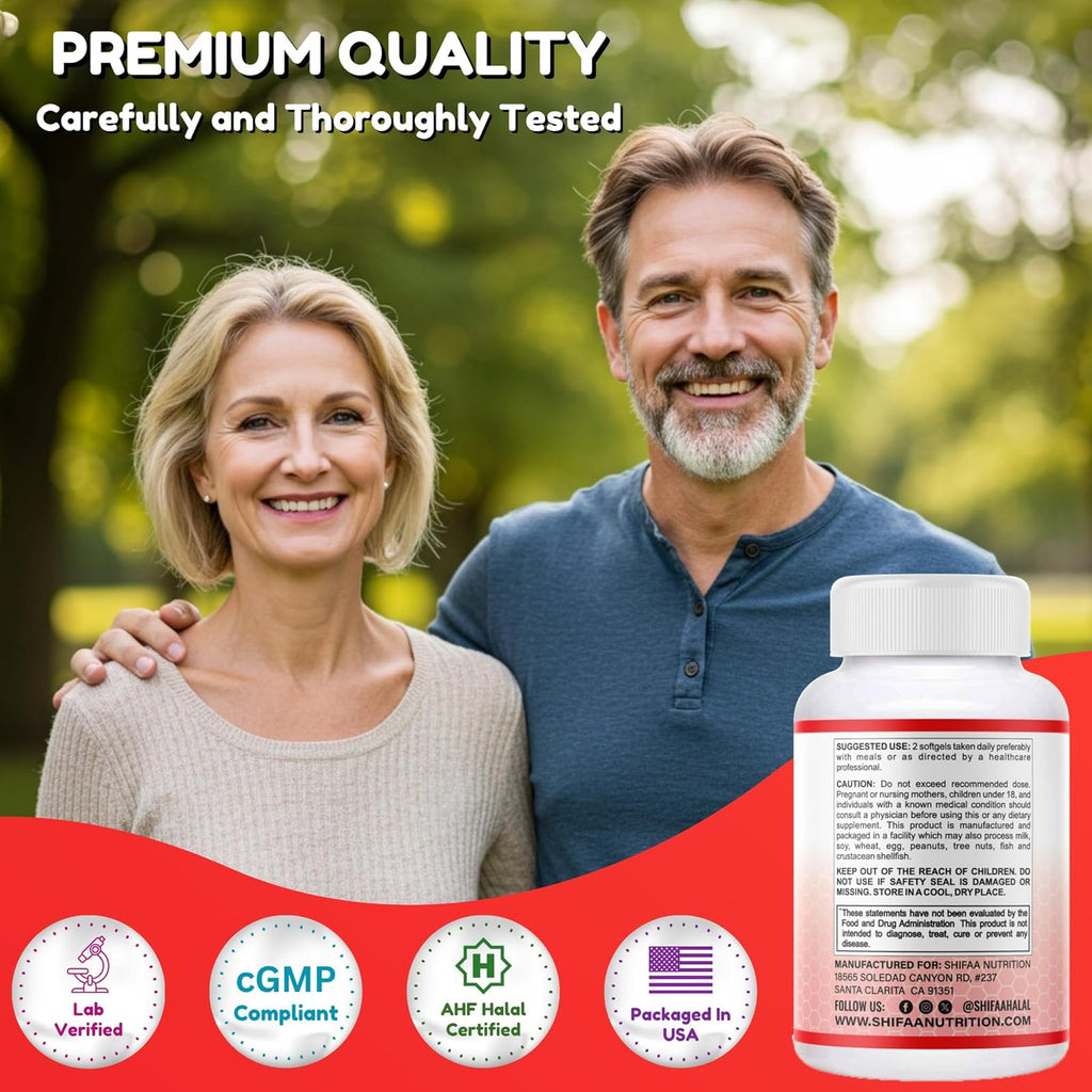 Premium fish oil for heart support
