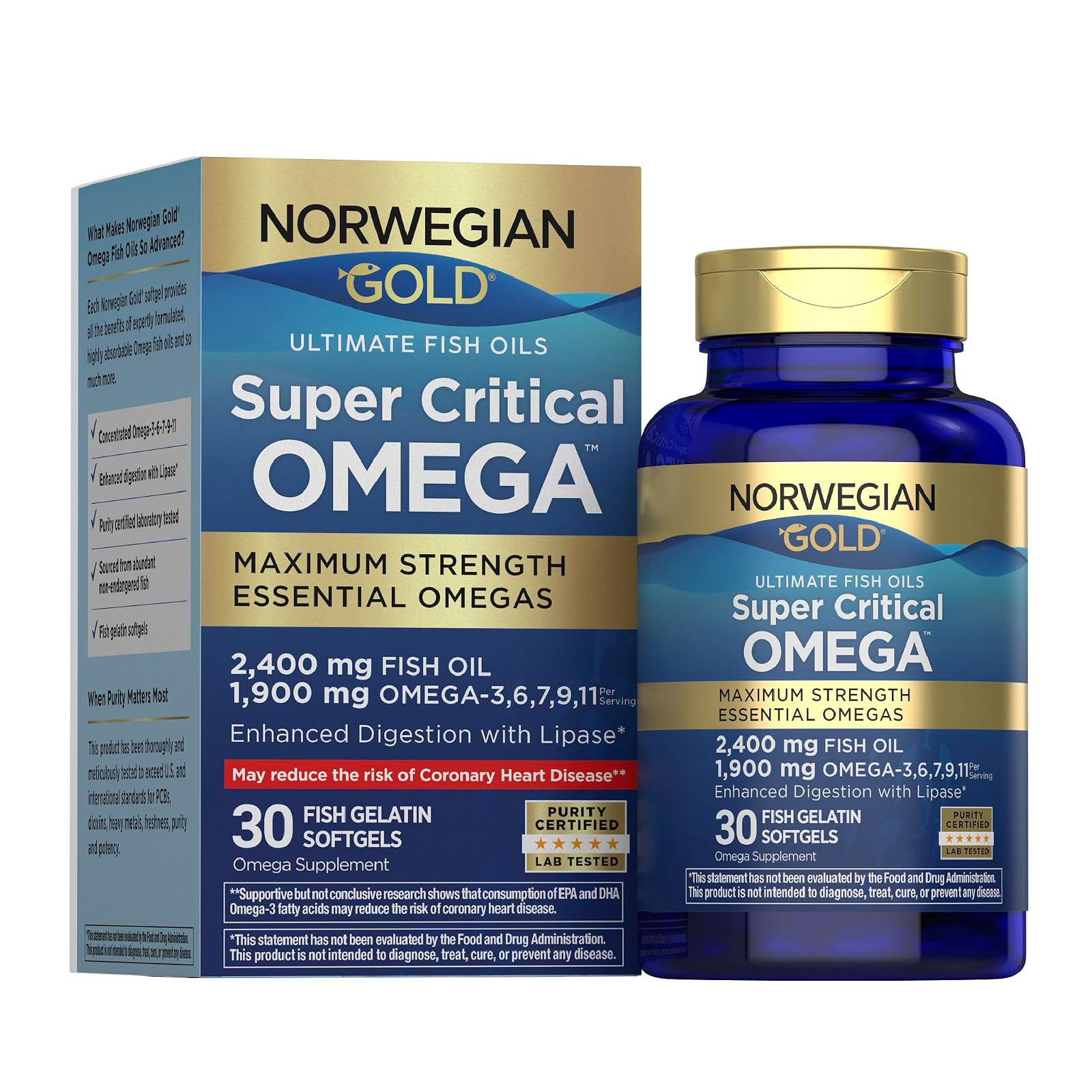 premium fish oil softgels