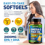 premium fish oil softgels