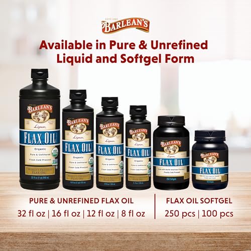 Premium flax seed oil for optimal wellness