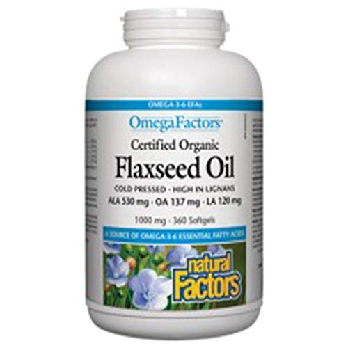 premium flax seed oil supplement