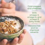 premium flaxseed oil for cooking