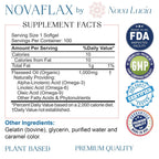 premium flaxseed oil for health