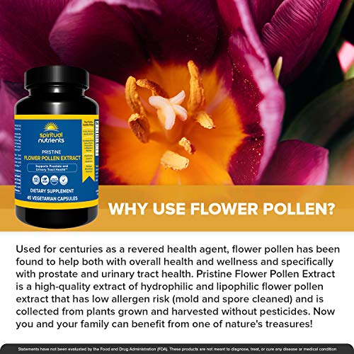 premium flower pollen extract capsules