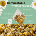 premium French chamomile tea bags