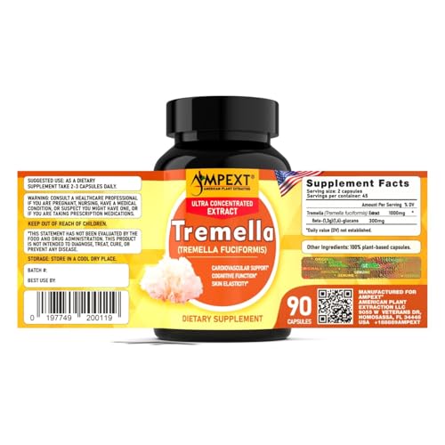 Premium fruiting body mushroom supplement