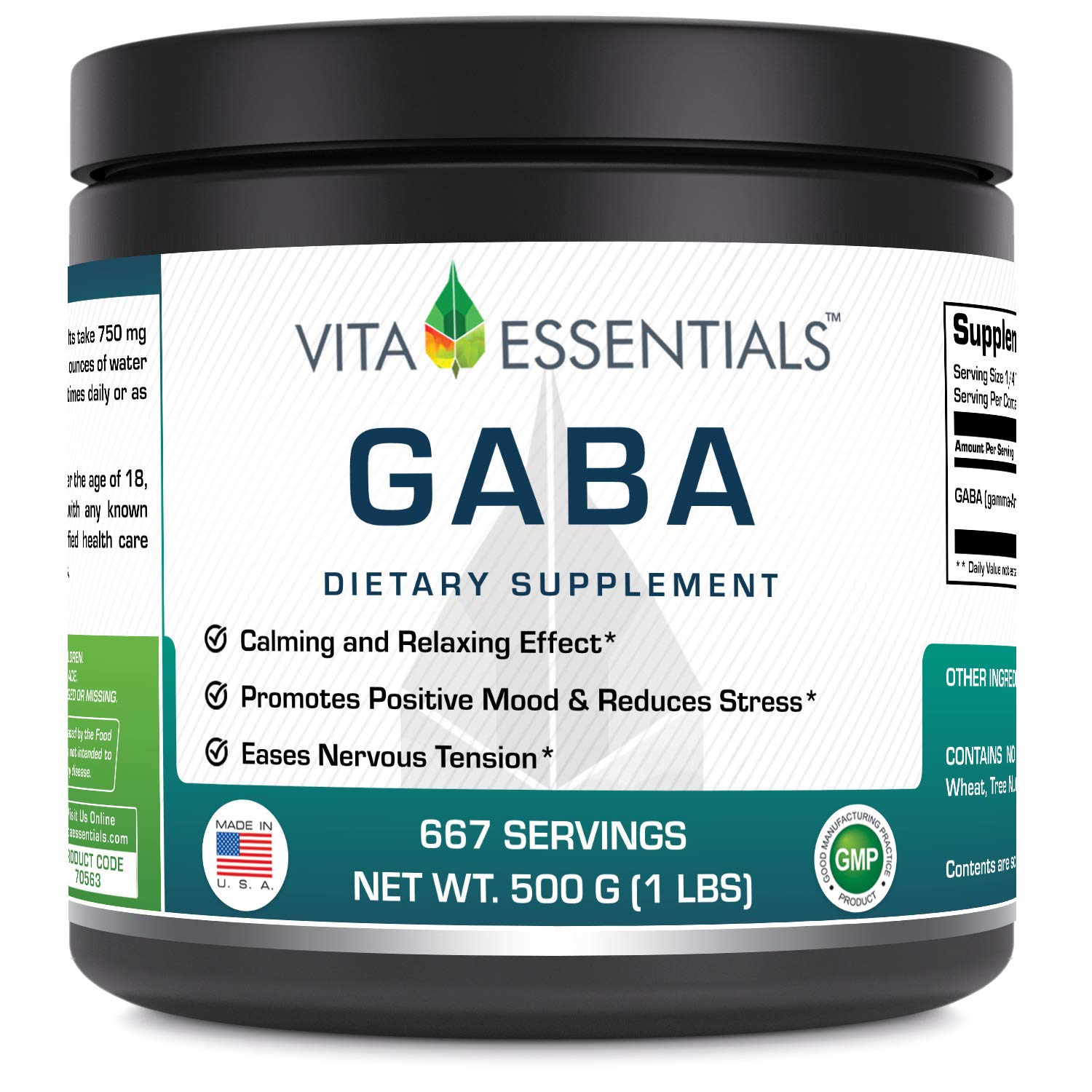 premium Gaba powder health supplement