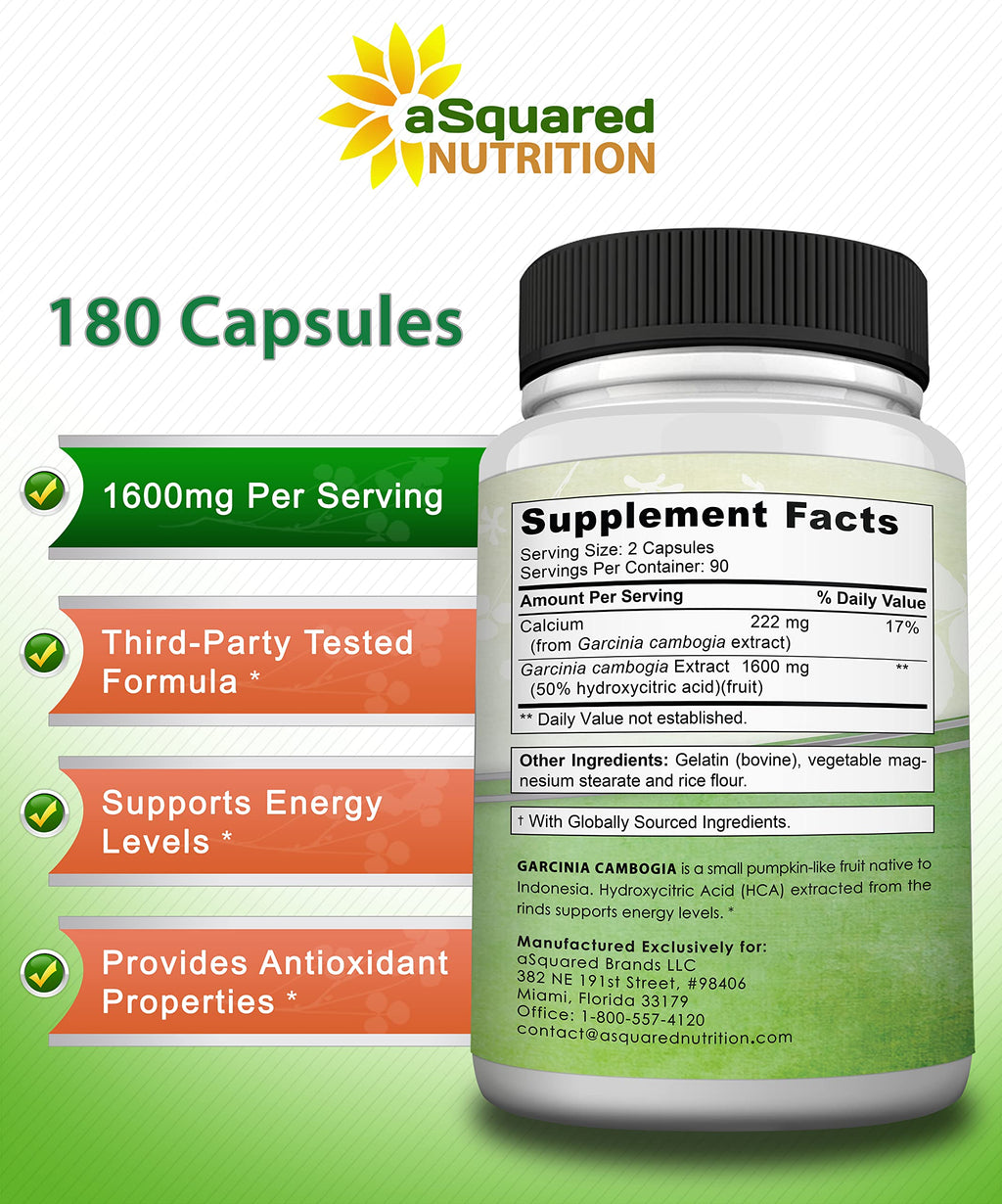 premium garcinia cambogia for energy