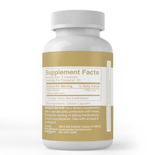 premium garlic capsules for wellness
