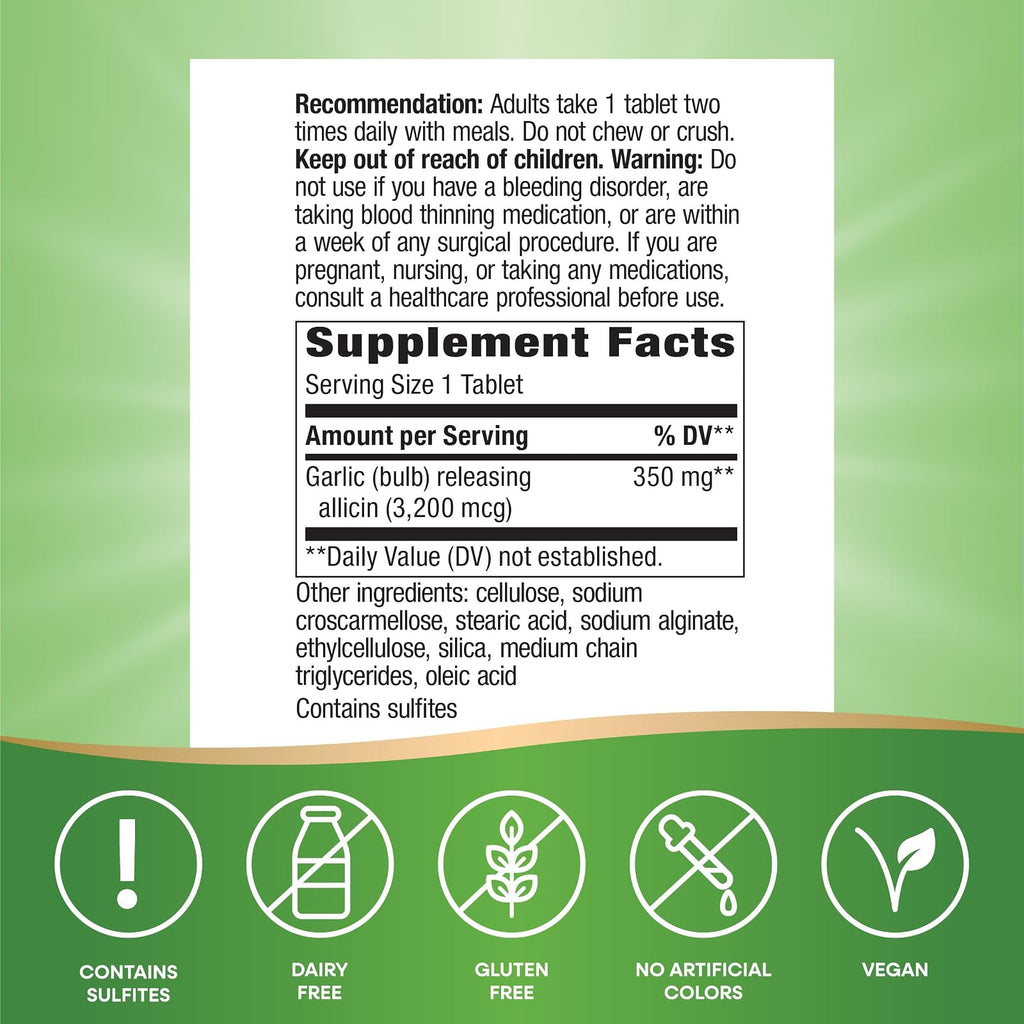 premium garlic extract for immune support