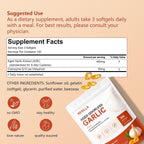 premium garlic extract softgels