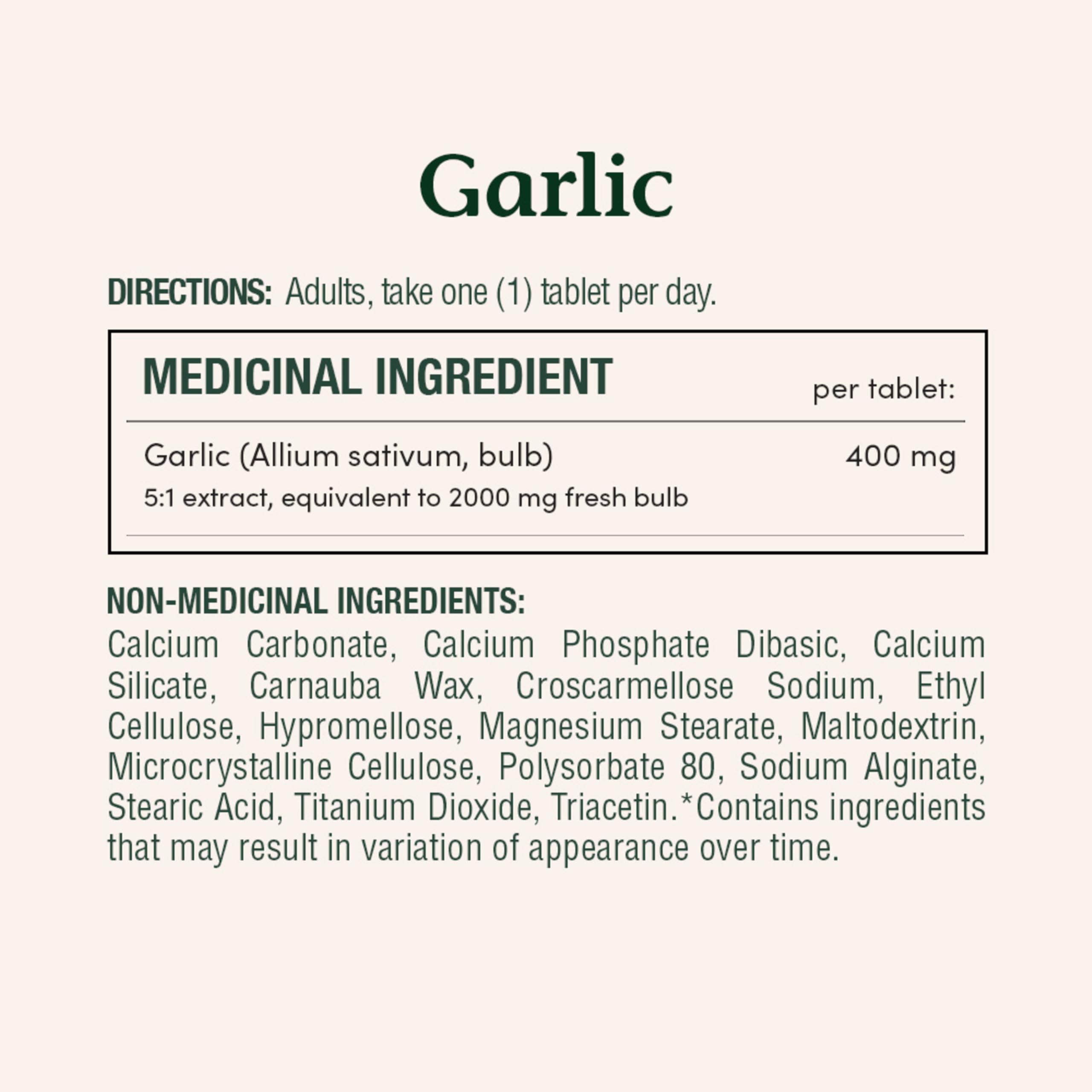 premium garlic for cardiovascular support