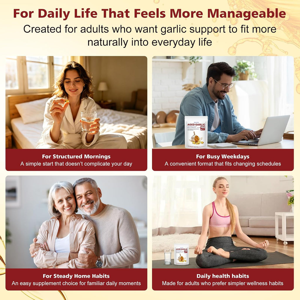 Premium garlic supplement for wellness