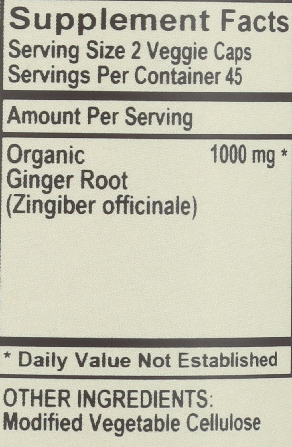 premium ginger capsules for everyday use