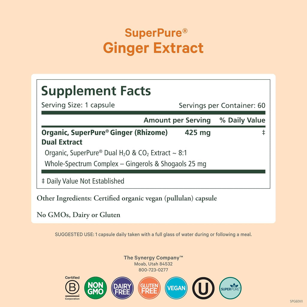 premium ginger extract for wellness