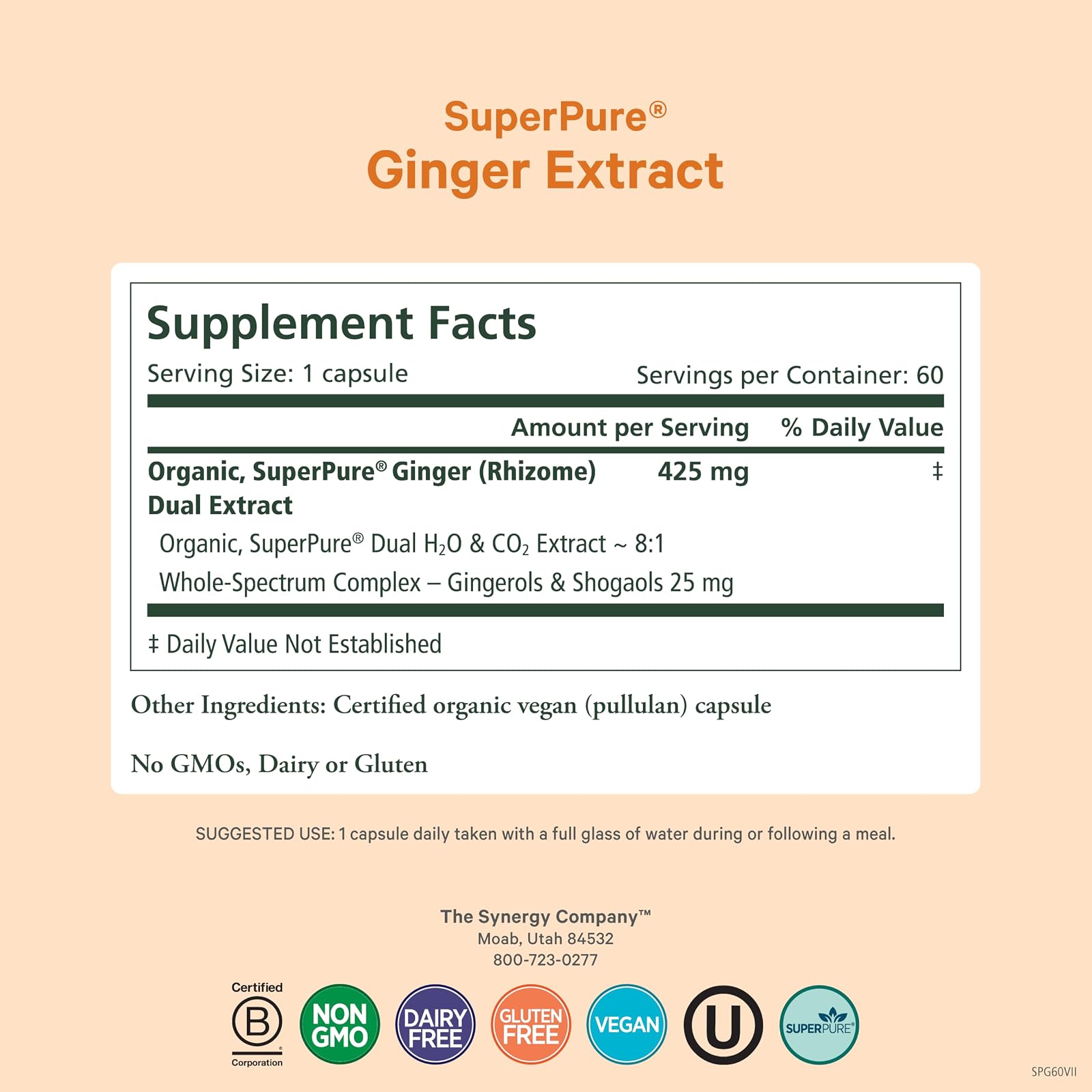 premium ginger extract for wellness