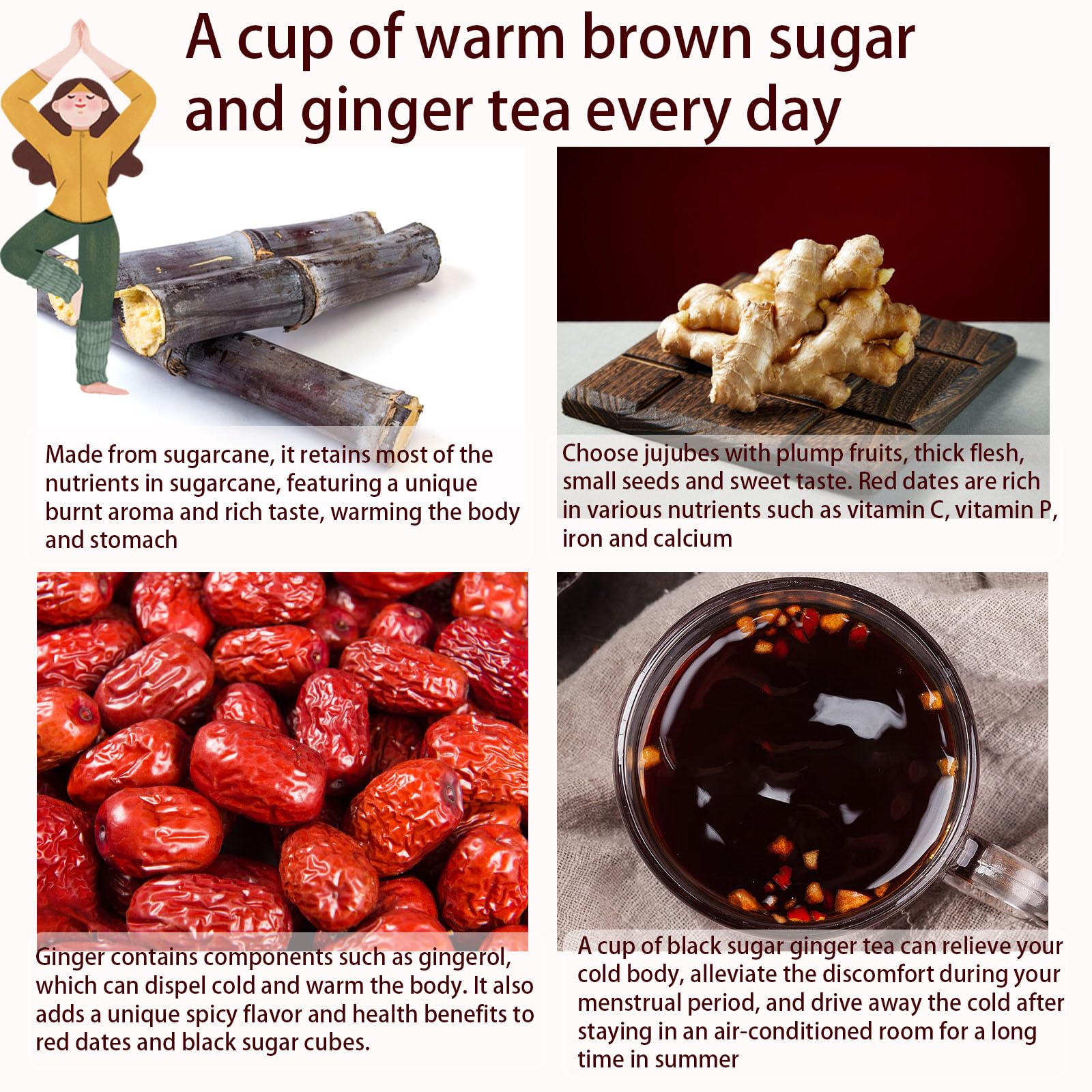 premium ginger jujube tea experience