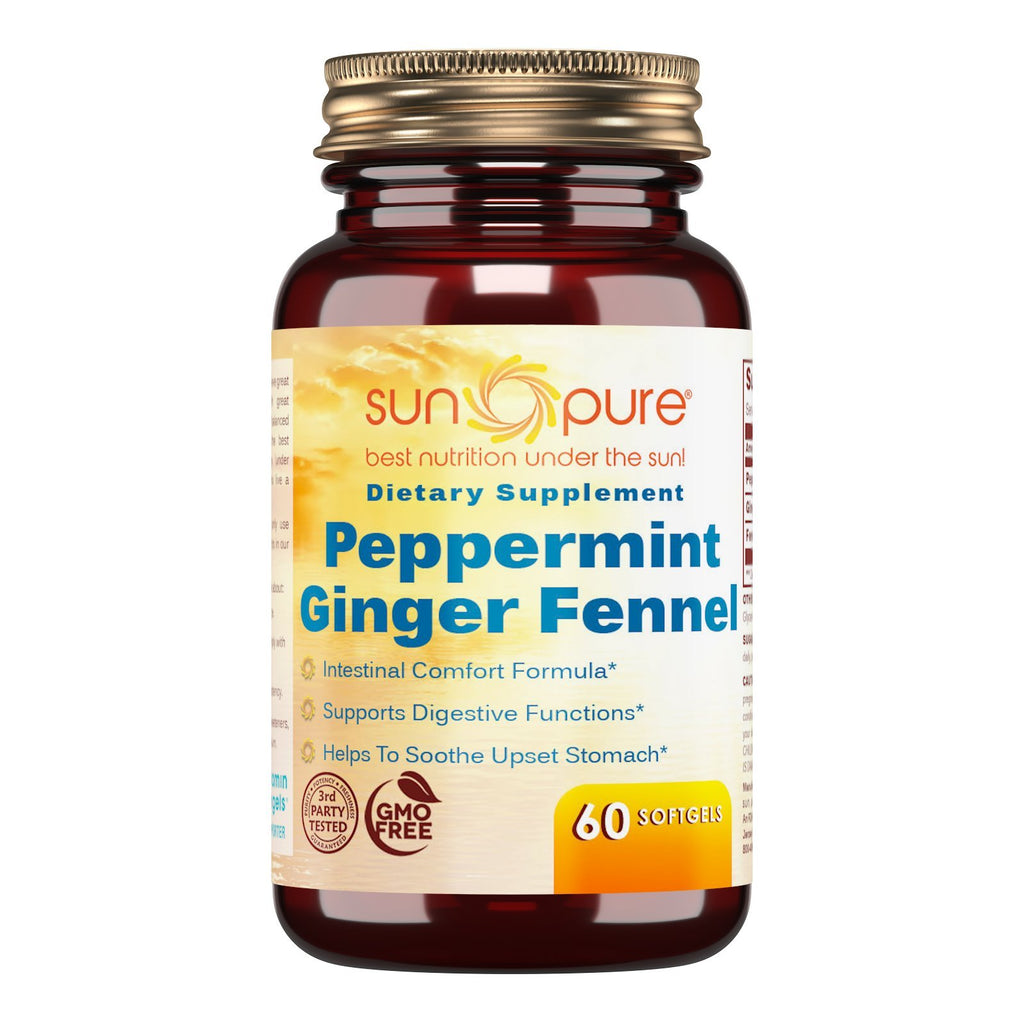 premium ginger softgels for digestion