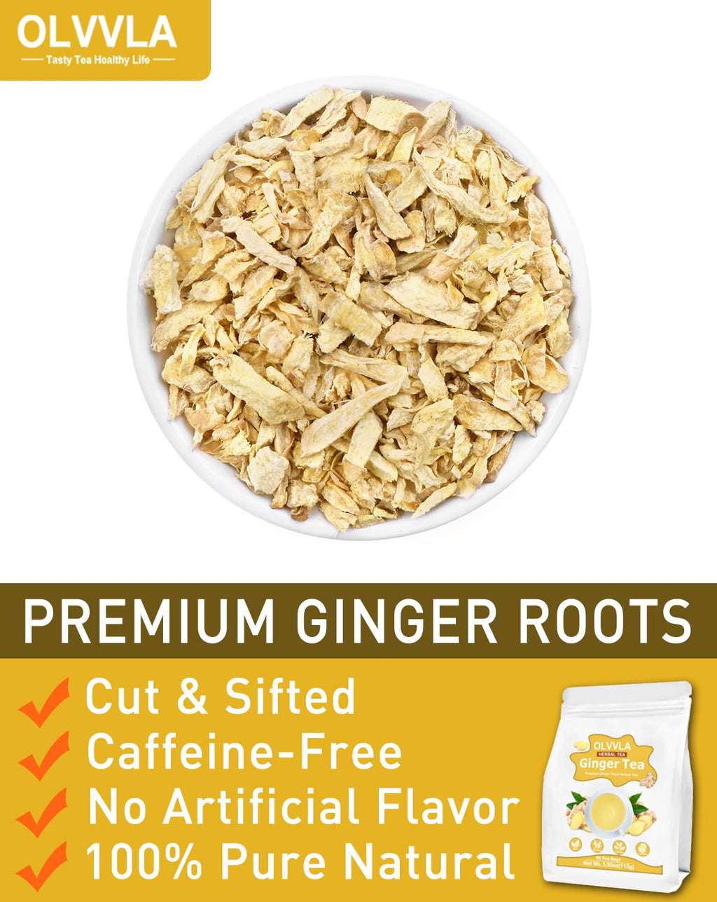 premium ginger tea for energy boost