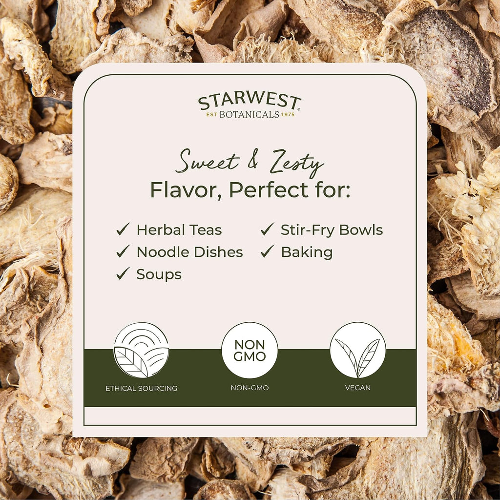 premium ginger tea ingredients