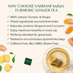 premium ginger tea pyramid bags