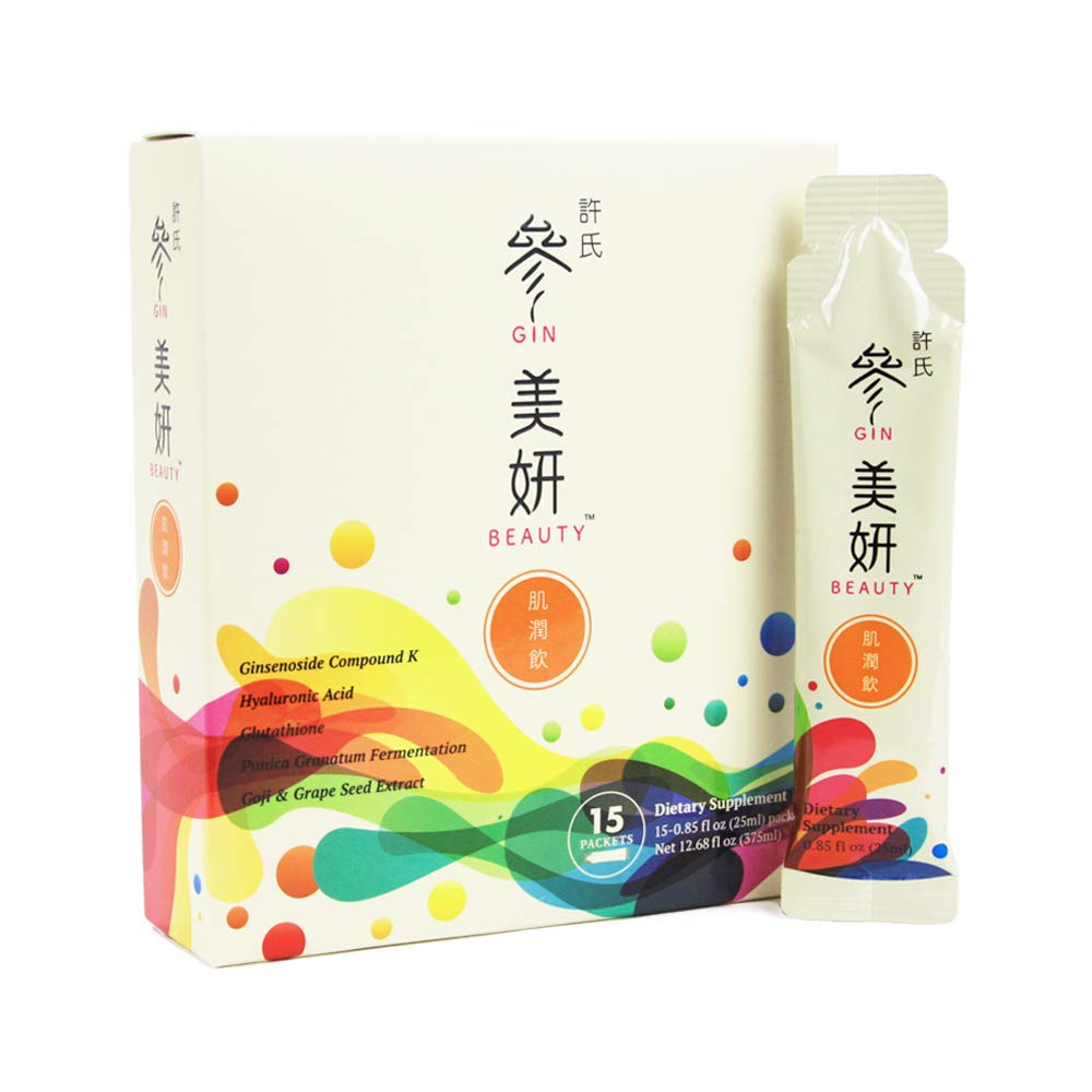 premium ginseng drink for skin