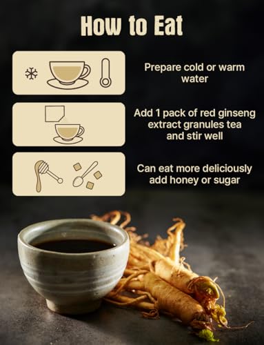 premium ginseng granules for energy