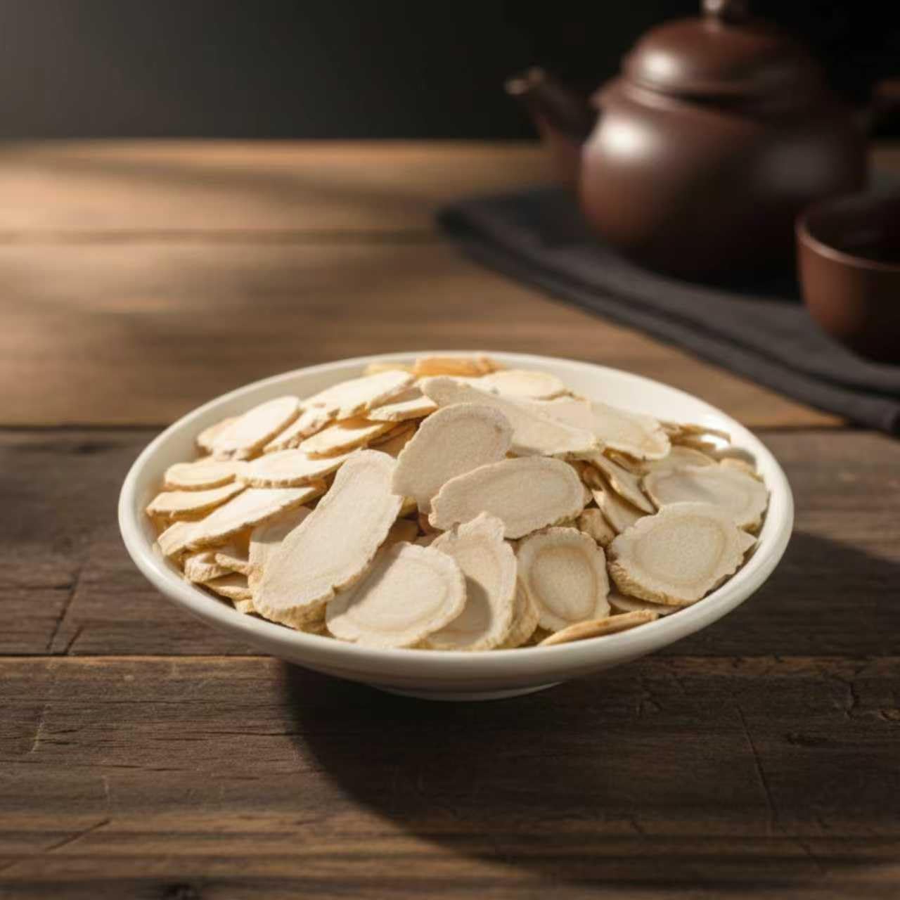 Premium ginseng slices for wellness