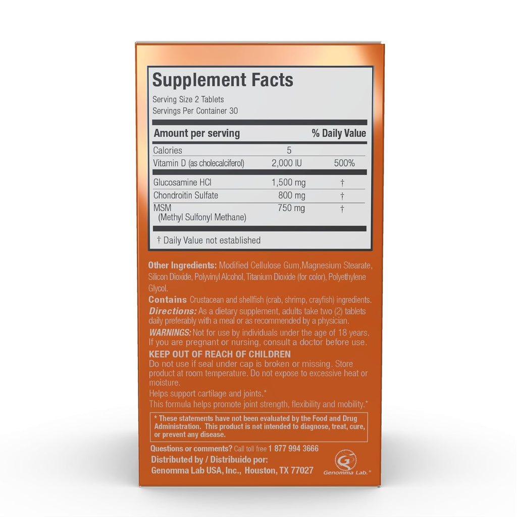 premium glucosamine blend for comfort