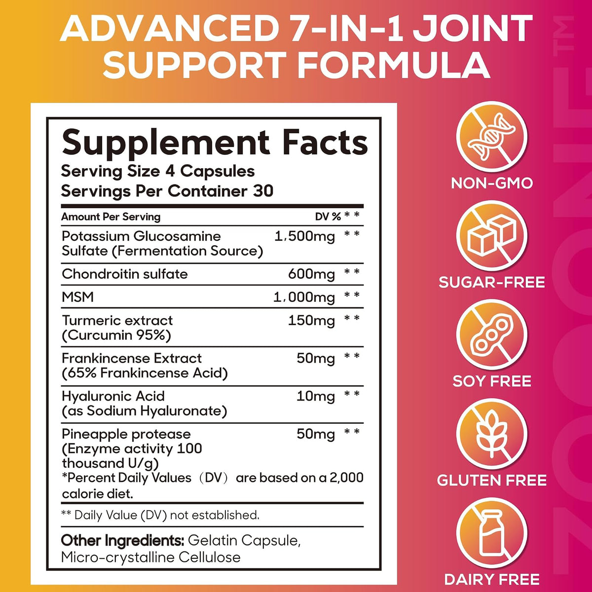 premium glucosamine chondroitin formula