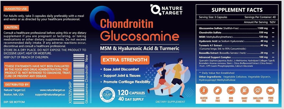 premium glucosamine chondroitin MSM formula