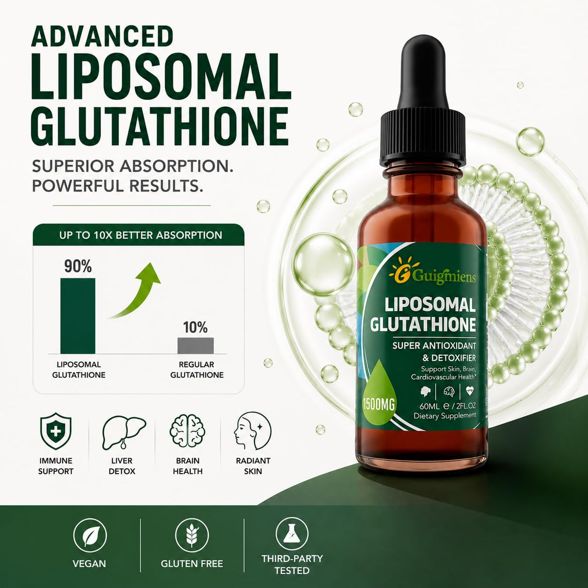 premium glutathione for immune health