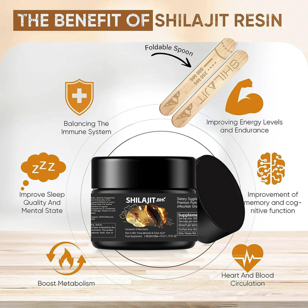 premium grade A shilajit resin