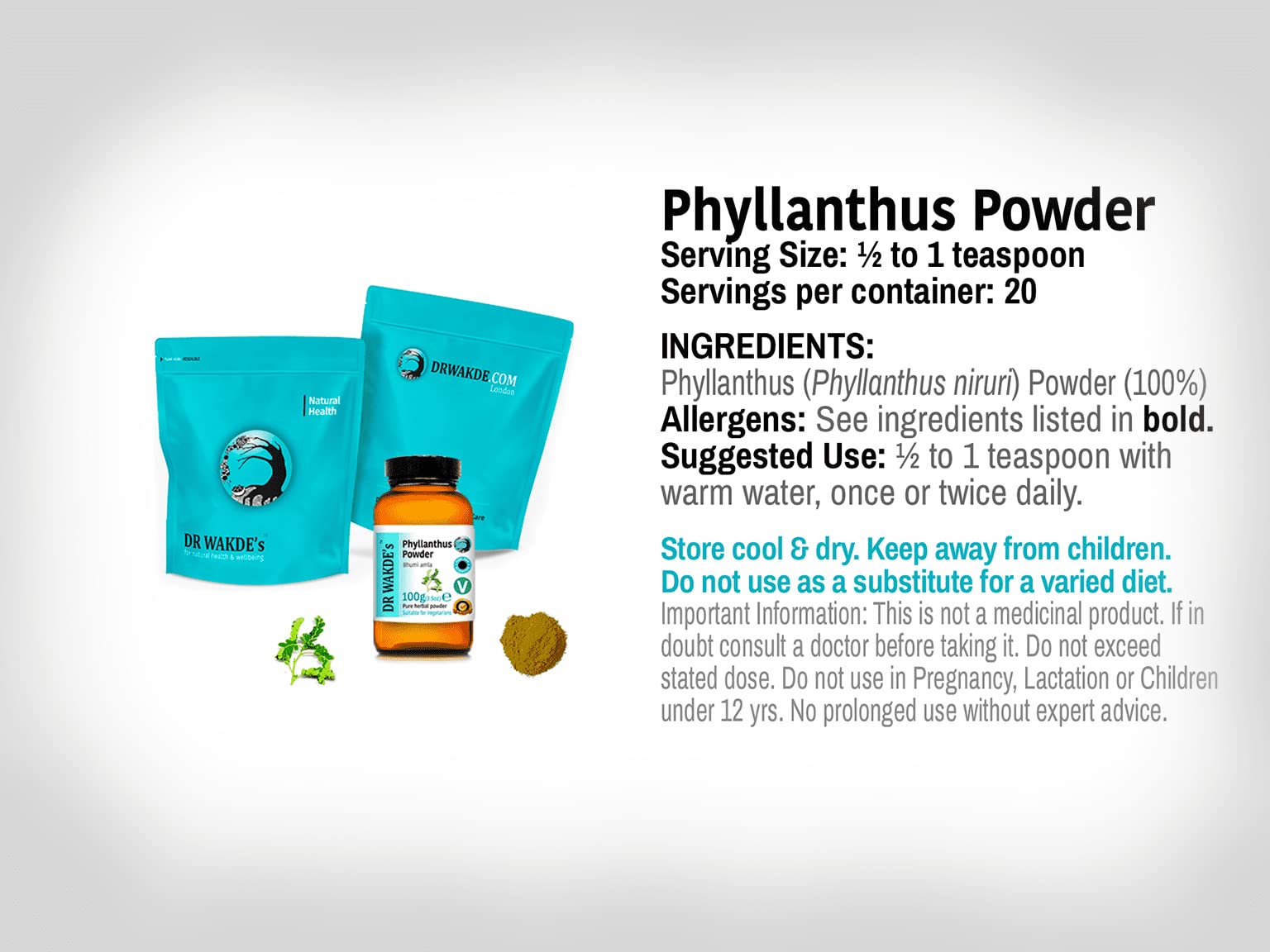 Premium grade Bhumi-amla powder benefits