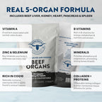 premium grass fed beef liver capsules