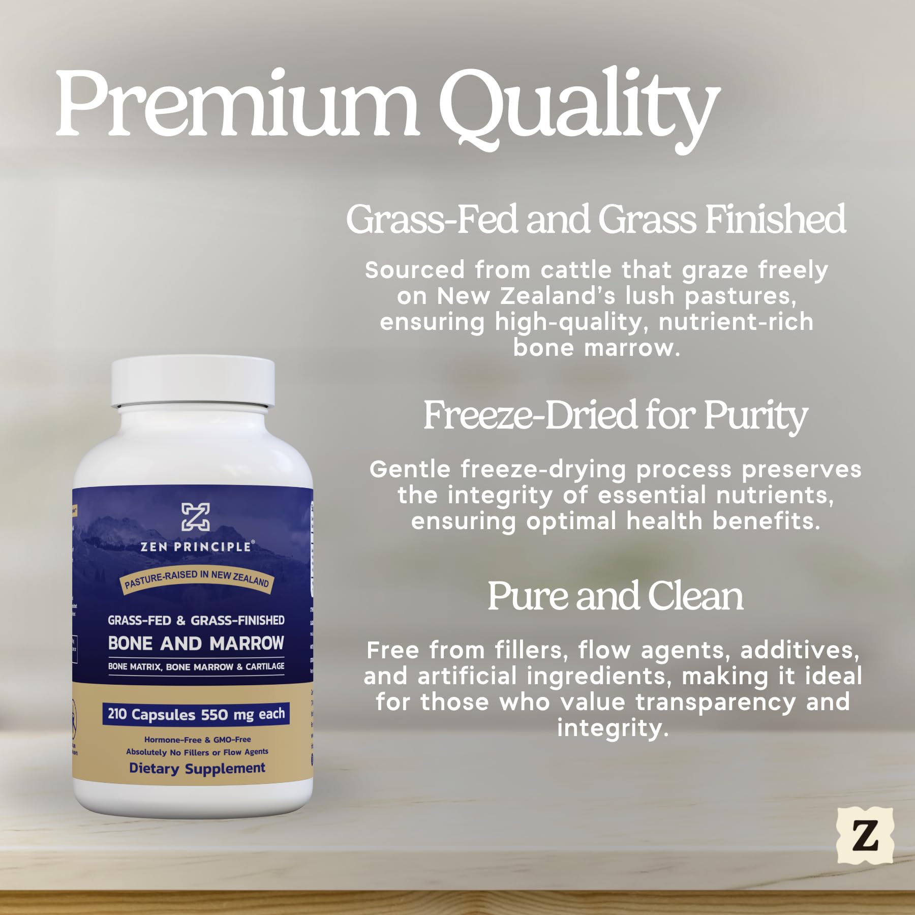 premium grass fed beef supplements