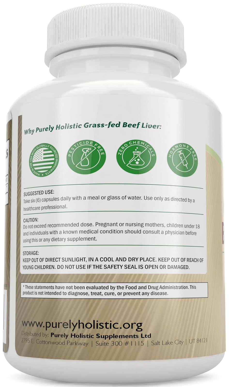 premium grass fed multivitamins for vitality