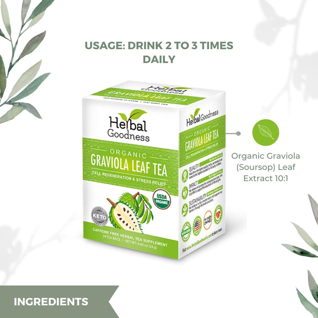premium graviola tea for wellness