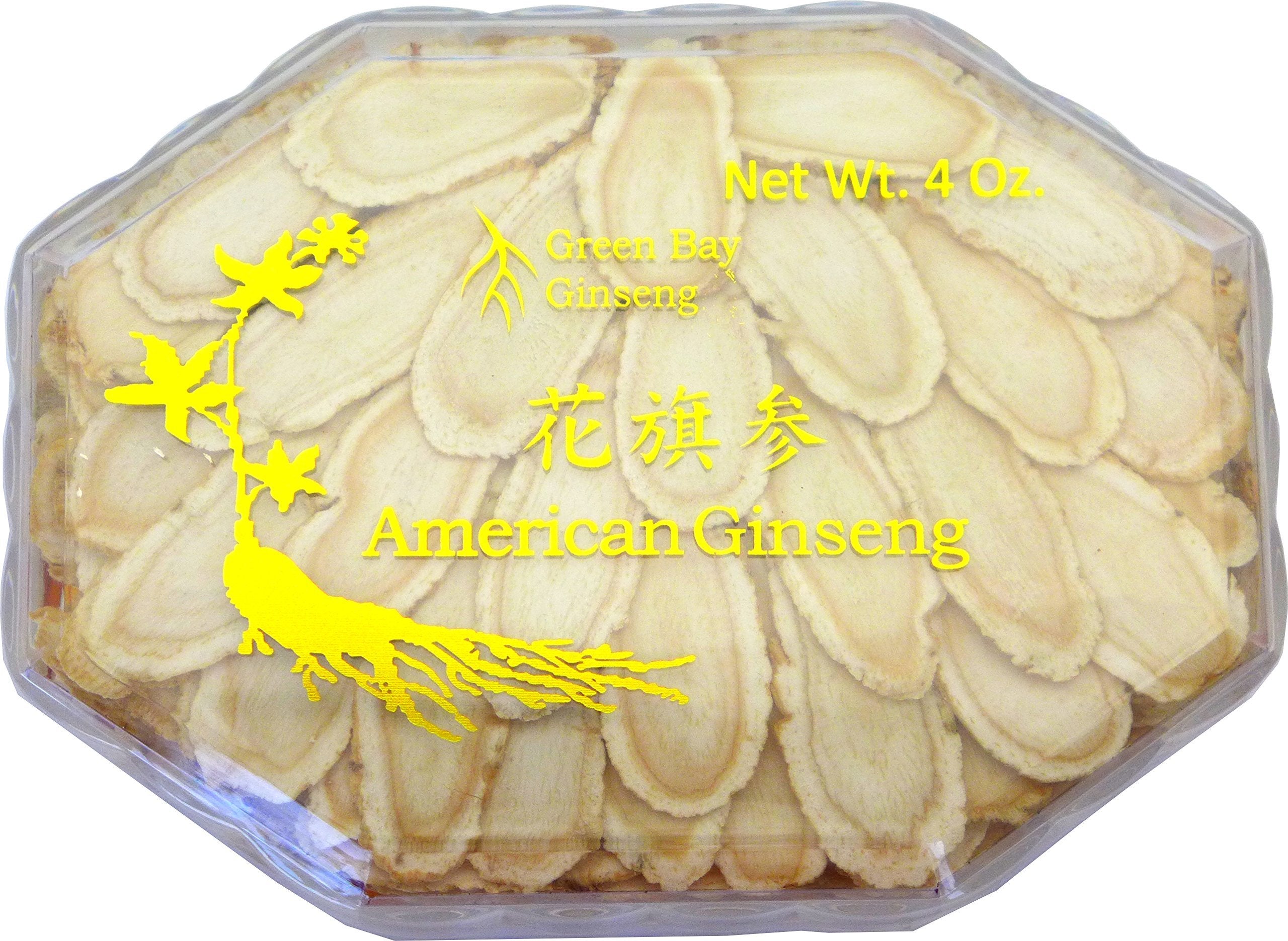 premium green bay ginseng slices