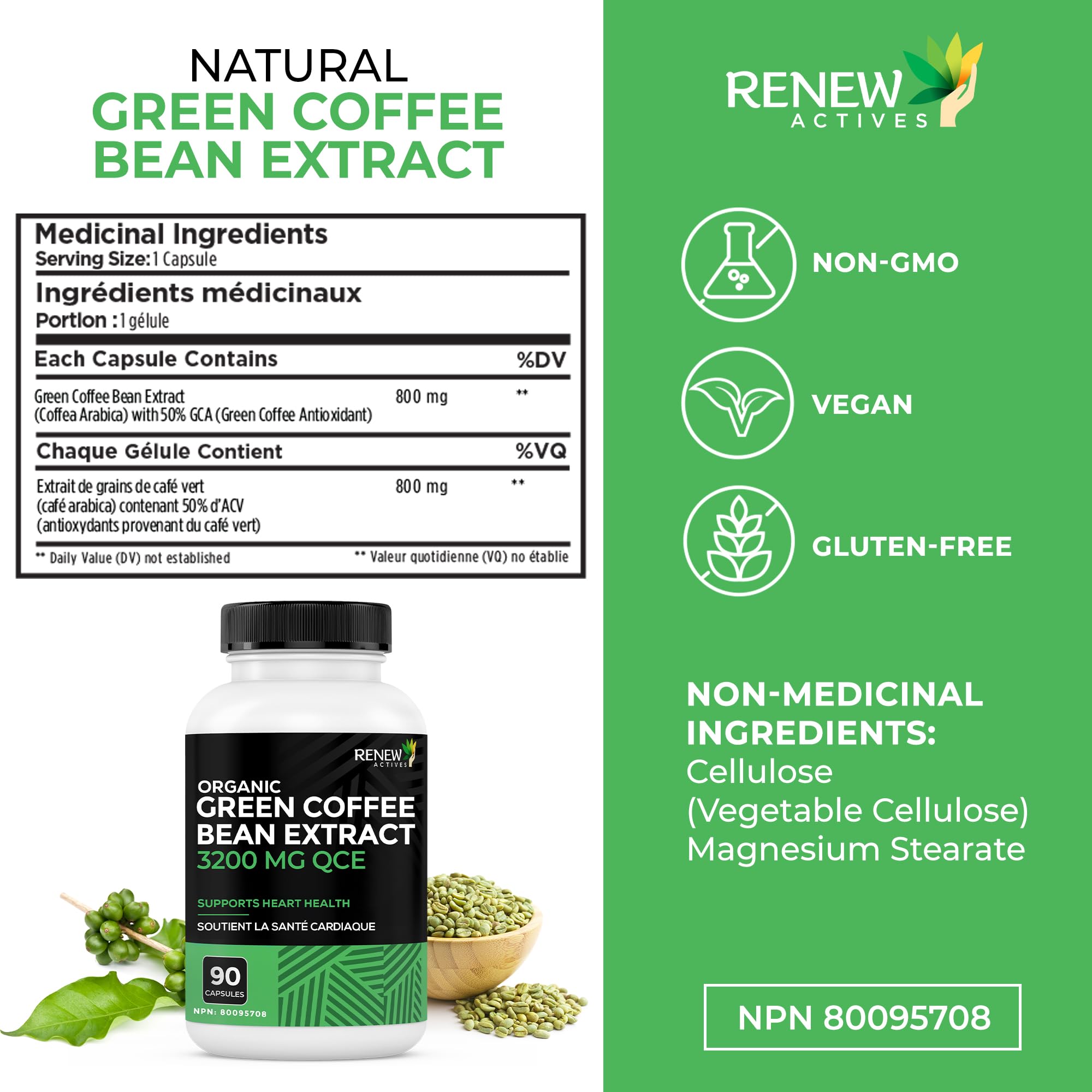 premium green coffee bean extract