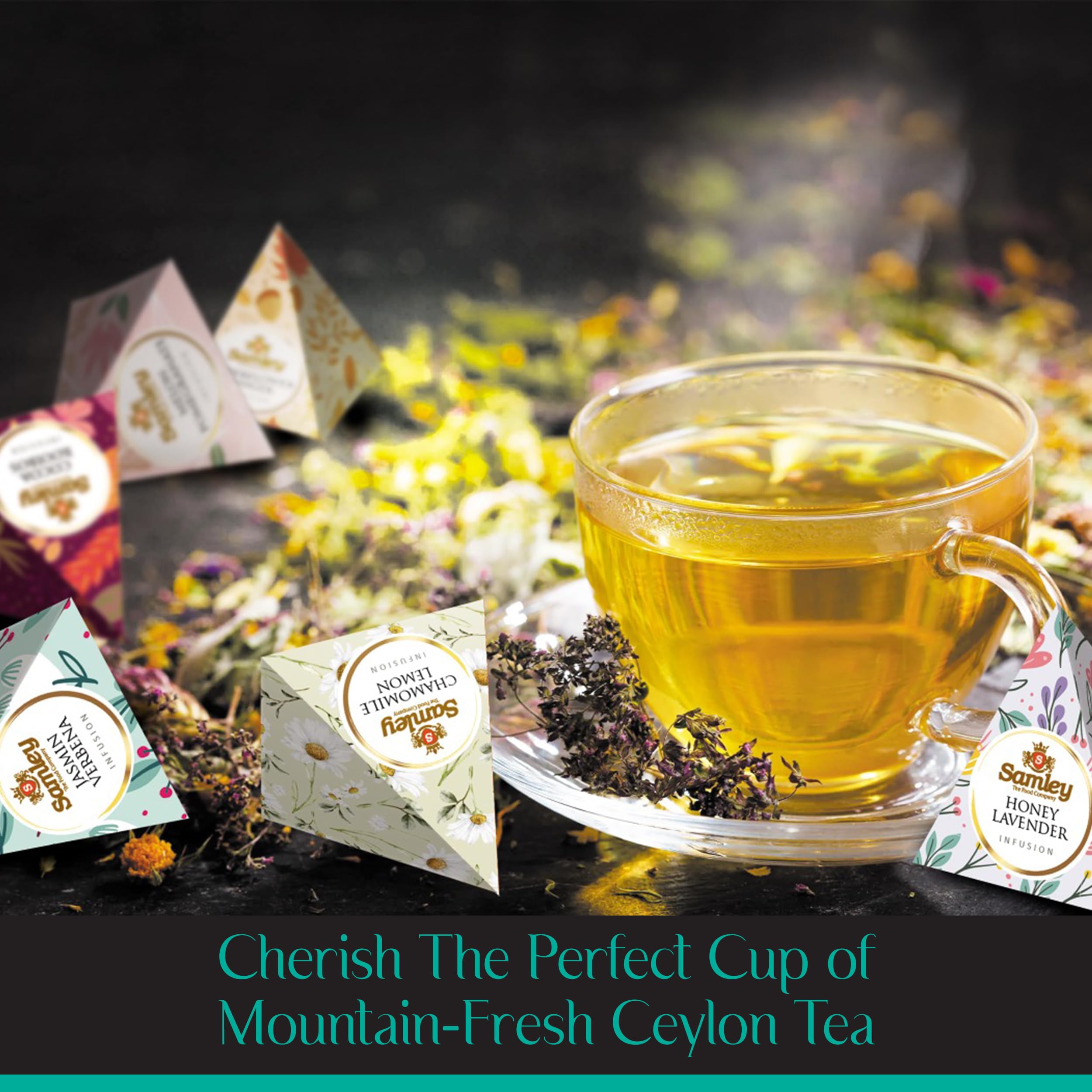 premium green tea assortment