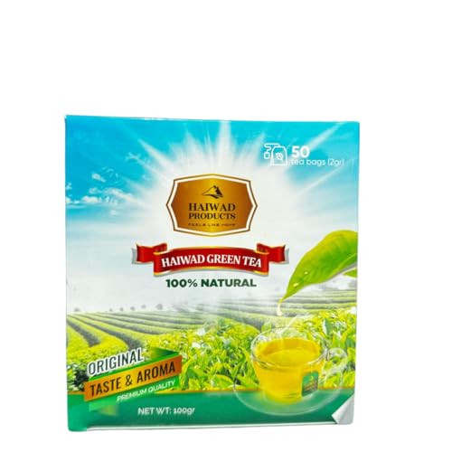 premium green tea bags 50 count