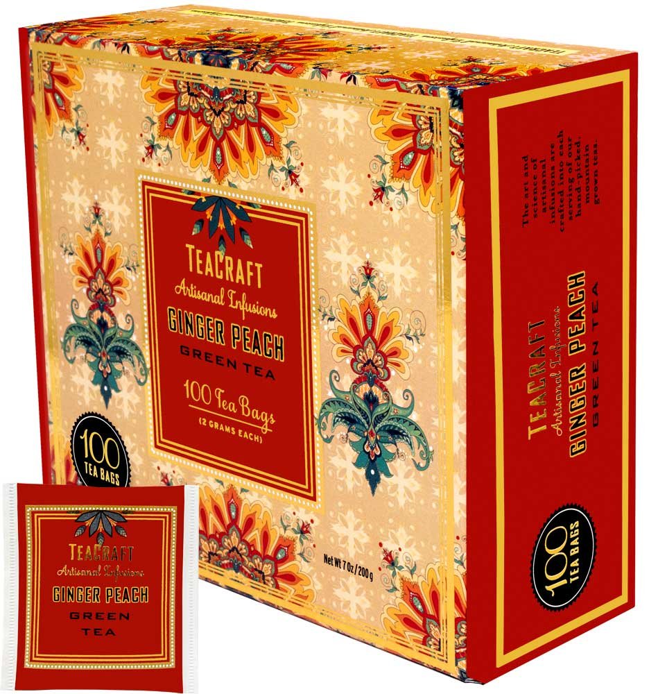 premium green tea bags Canada