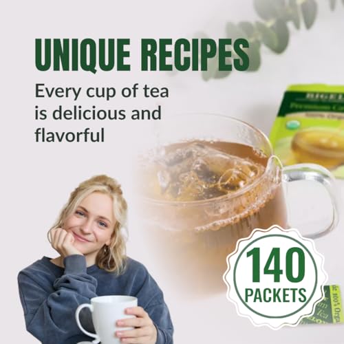 premium green tea bags for gifting