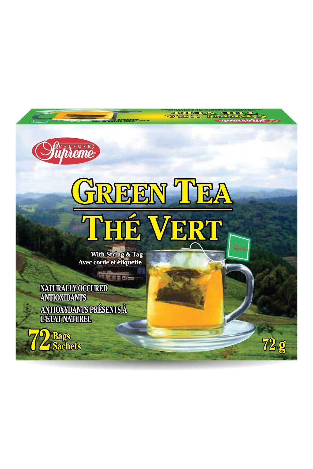premium green tea bags for health