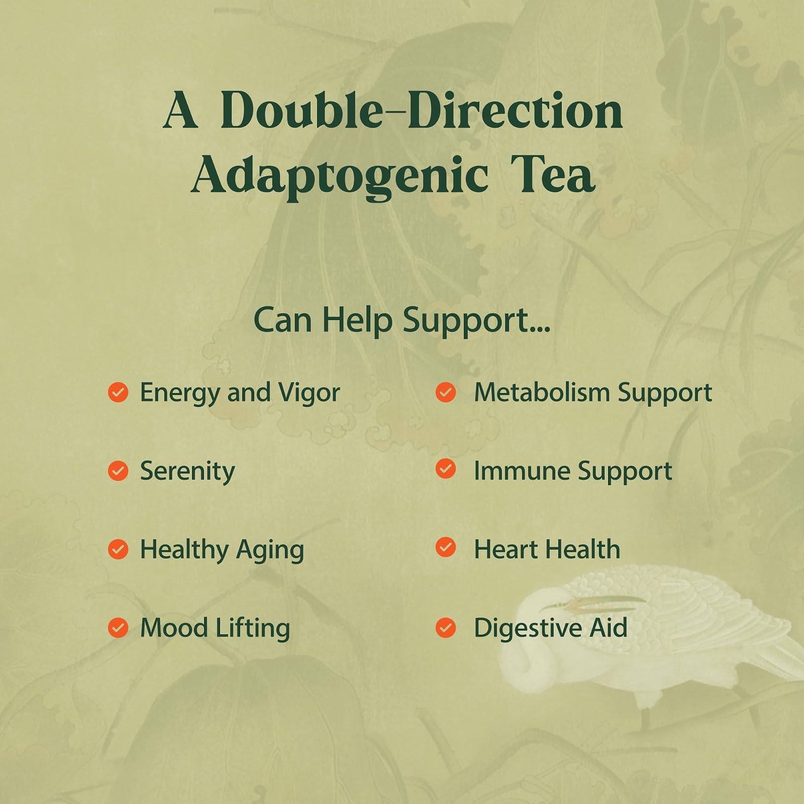 Premium green tea extract bags