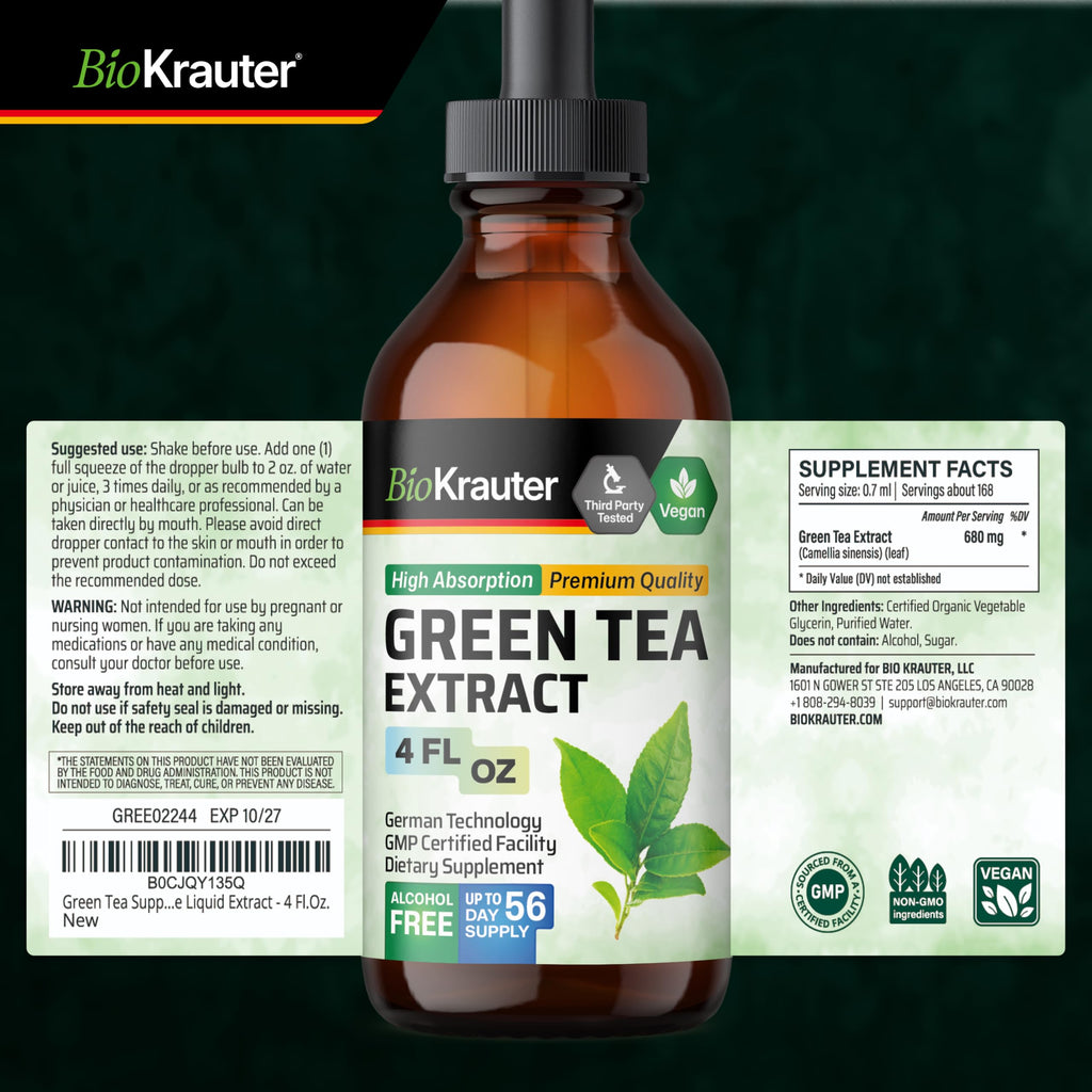 premium green tea extract formula