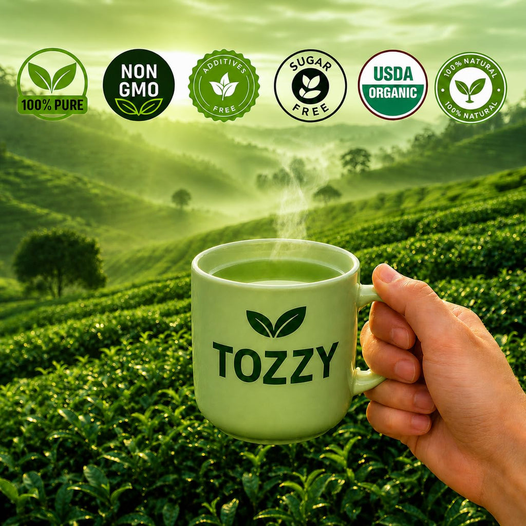 premium green tea for energy boost